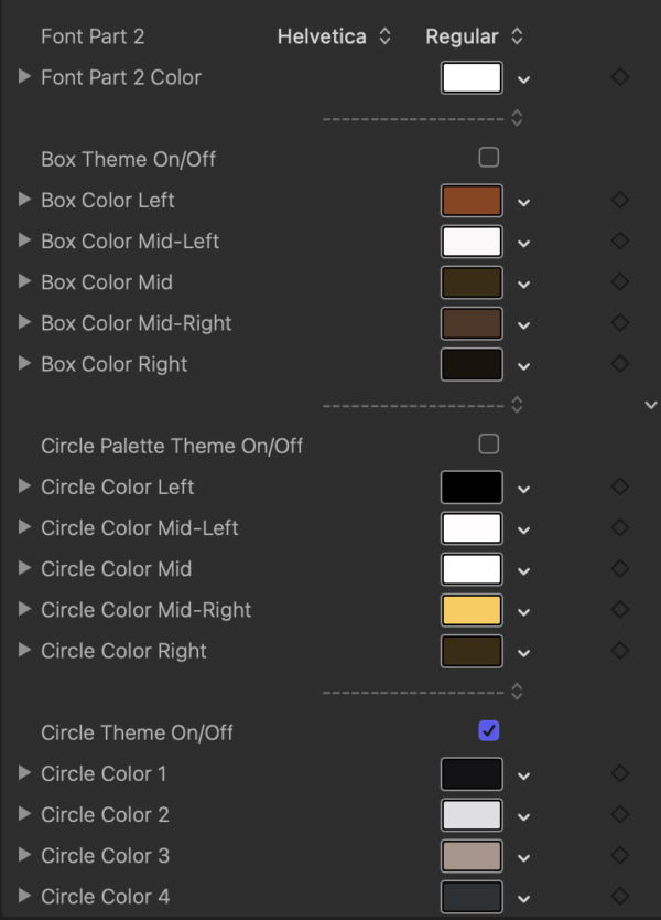 Color Palette Final Cut Pro PlugIn – DigitalAbsorption